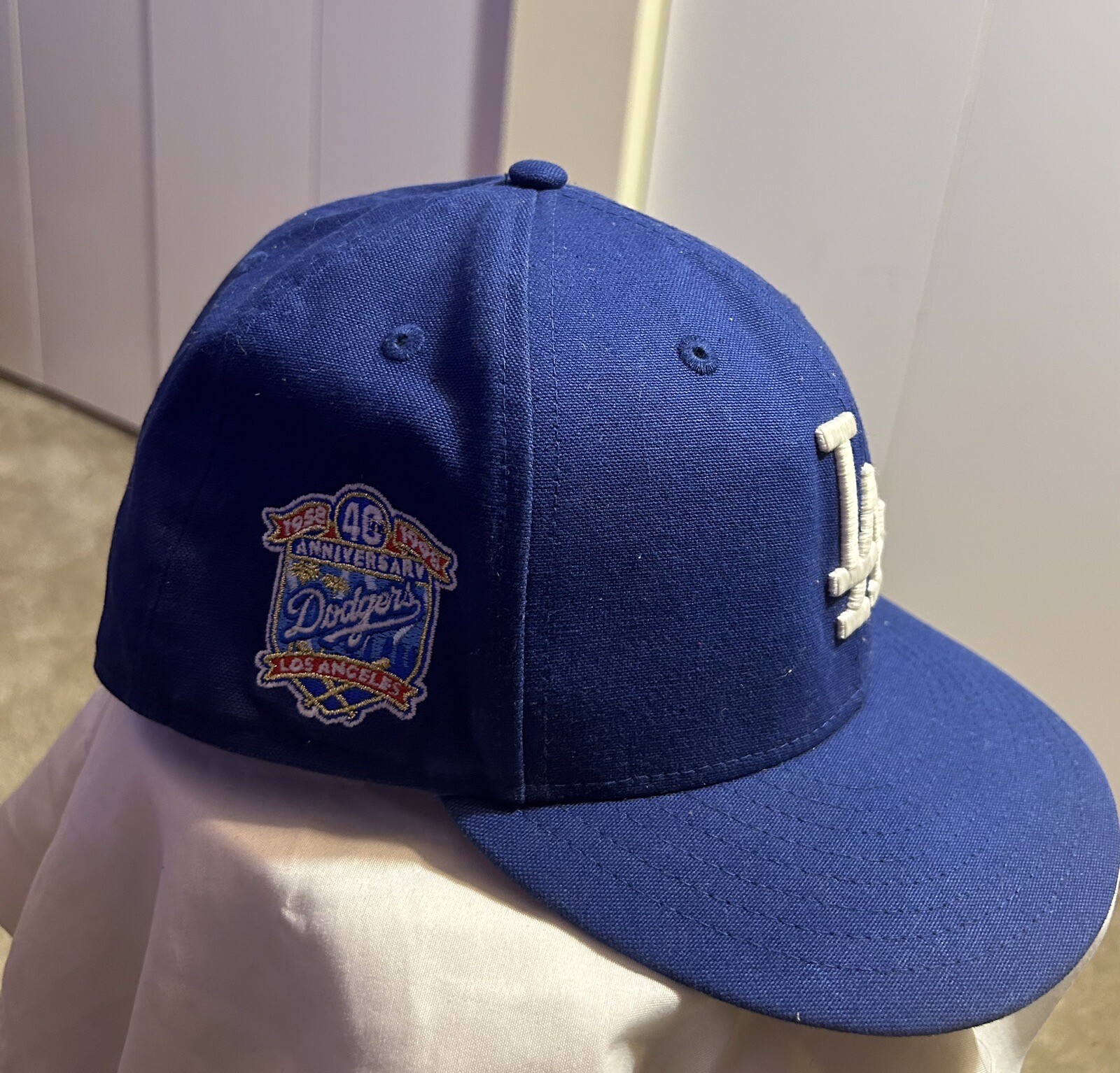 L A Dodgers Mens Pre-Owned Vintage Fitted Baseball Hat (Collection ...