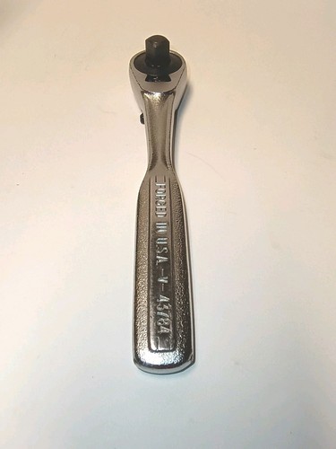 Vintage CRAFTSMAN 3/8" Drive Socket Ratchet Wrench -V-43784 Made In the ...