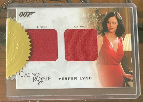 James Bond In Motion Dual Costumes DC02 Vesper Lynd as Eva Green #694/ ...