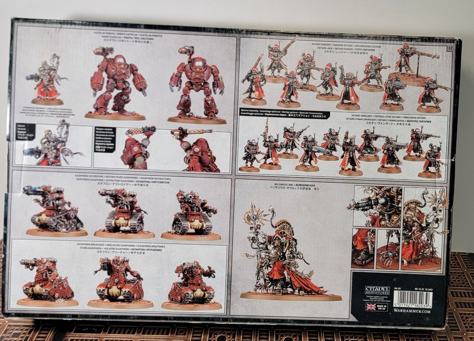 Games Workshop Warhammer 40K Adeptus Mechanicus Elimination Maniple ...