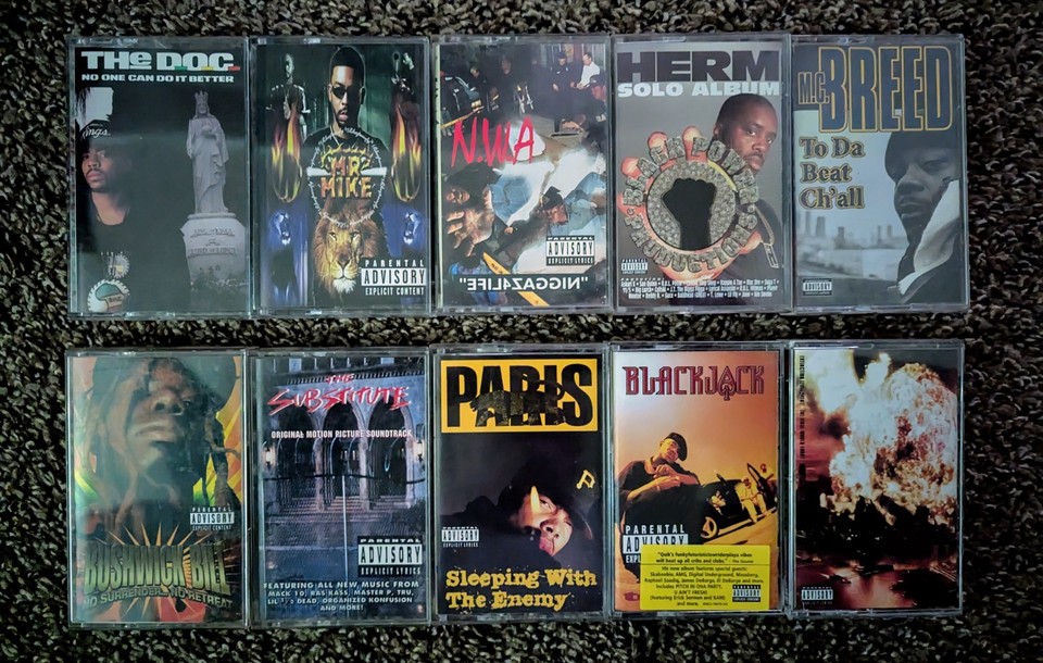 Lot Of 20 Hip Hop Cassette Tapes Various Artists 90's | eBay