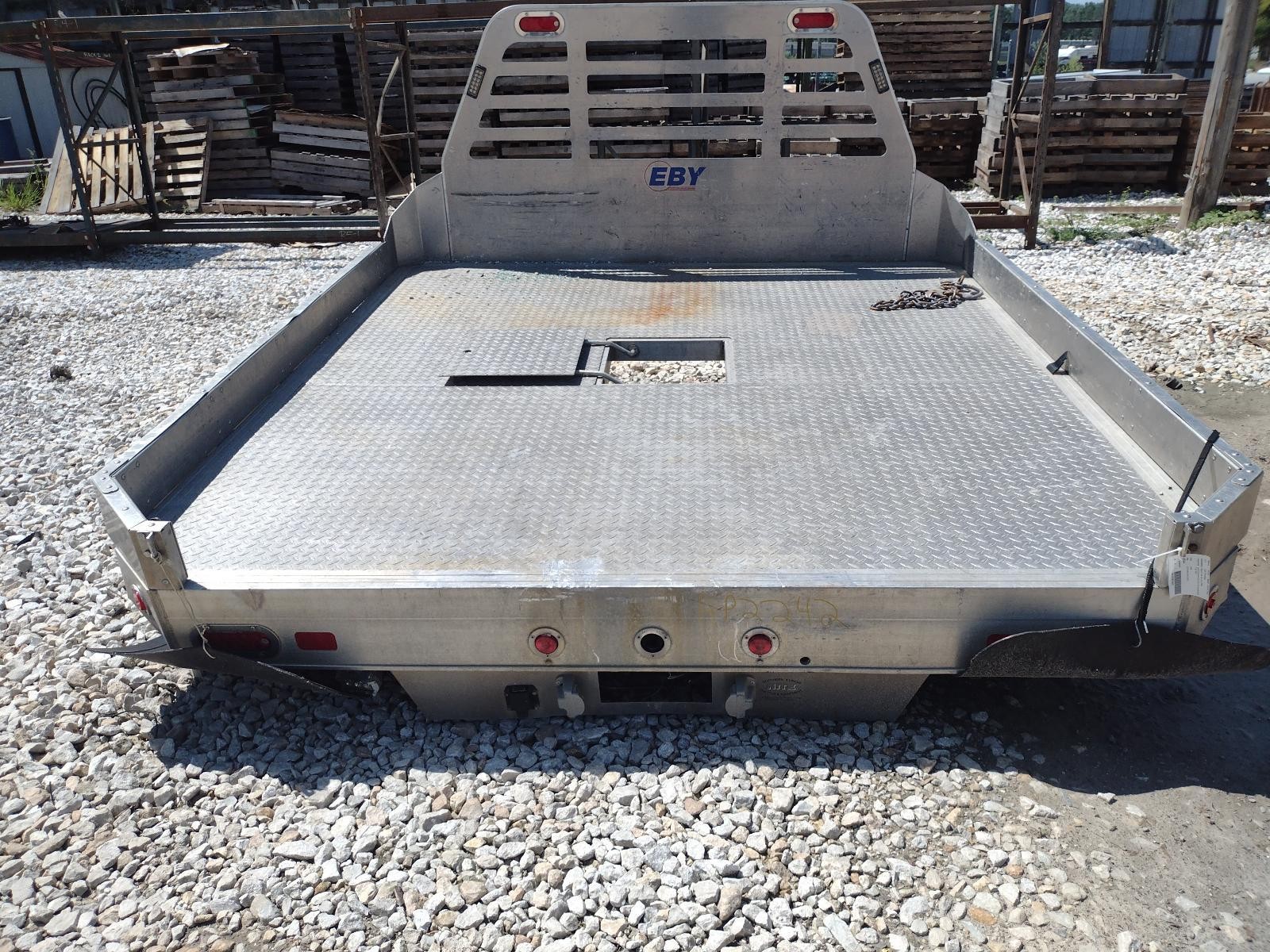 2006-2009 Dodge Ram 3500 8' Dually EBY INK Aluminum Flat Bed with Boxes ...