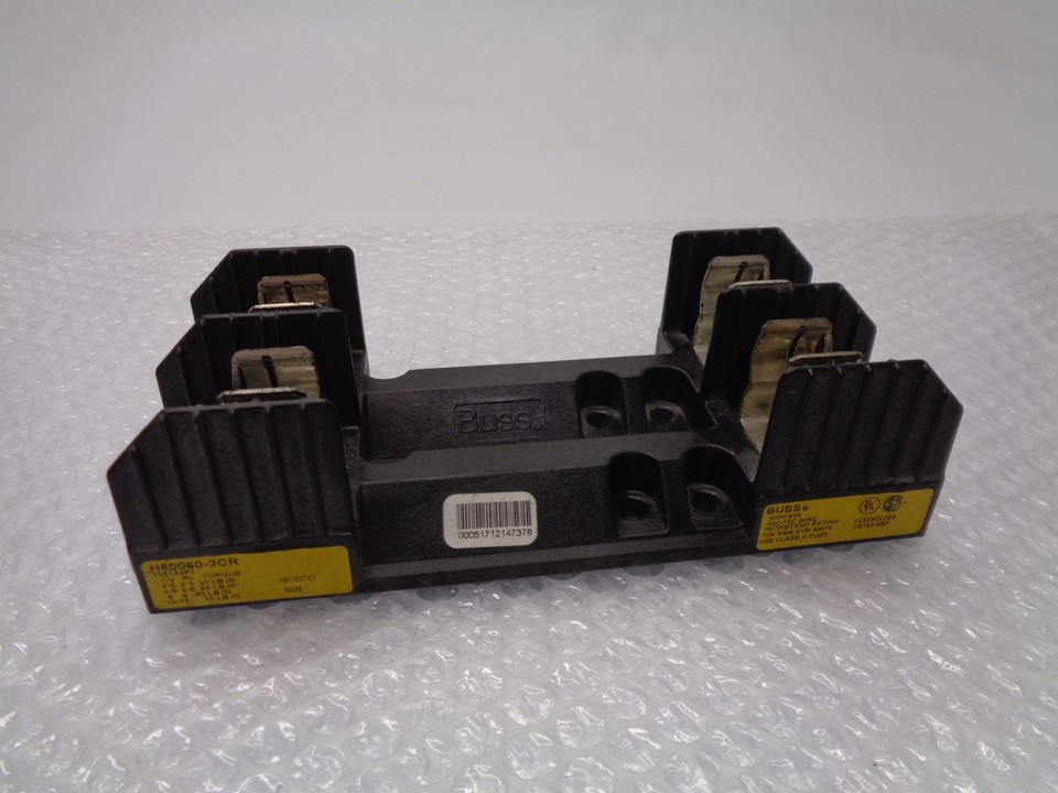 BUSSMANN H60060-2CR FUSE 2POLE 600V NSNP | eBay