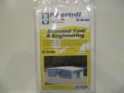 PIKESTUFF N SCALE DIAMOND TOOL & ENGINEERING BUILDING KIT - STOCK #541 ...