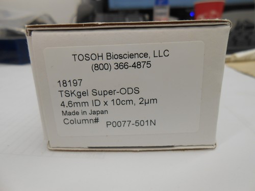 NEW SEALED TOSOH 18197 P0077-501N TSKGEL SUPER-ODS 4.6mm X 100mm 2µm ...