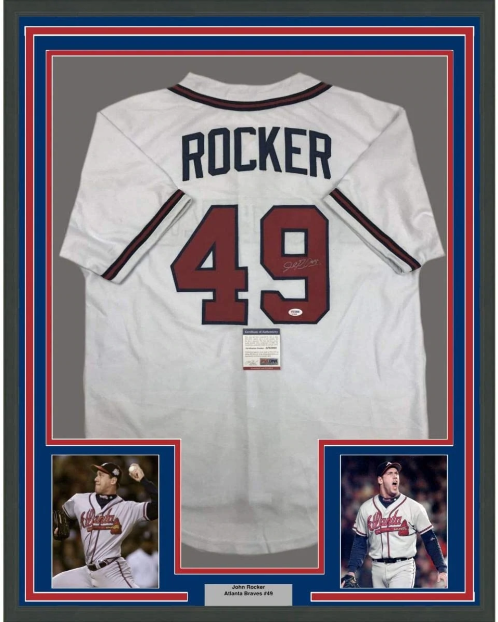 John Rocker Autographed Memorabilia | Signed Photo, Jersey ...