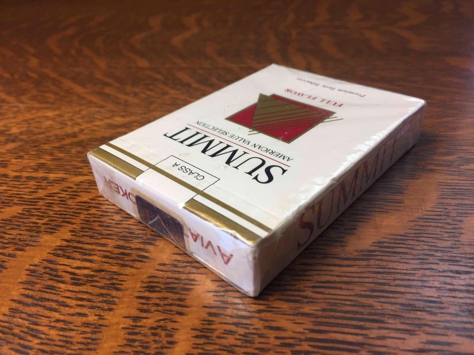 Vintage SUMMIT Aviator Brand Playing Cards NOS Sealed Tobacciana ...