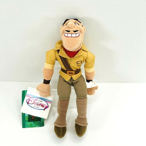 Disney Store Tarzan Movie Character Clayton Bean Bag Plush Man 9" Doll ...