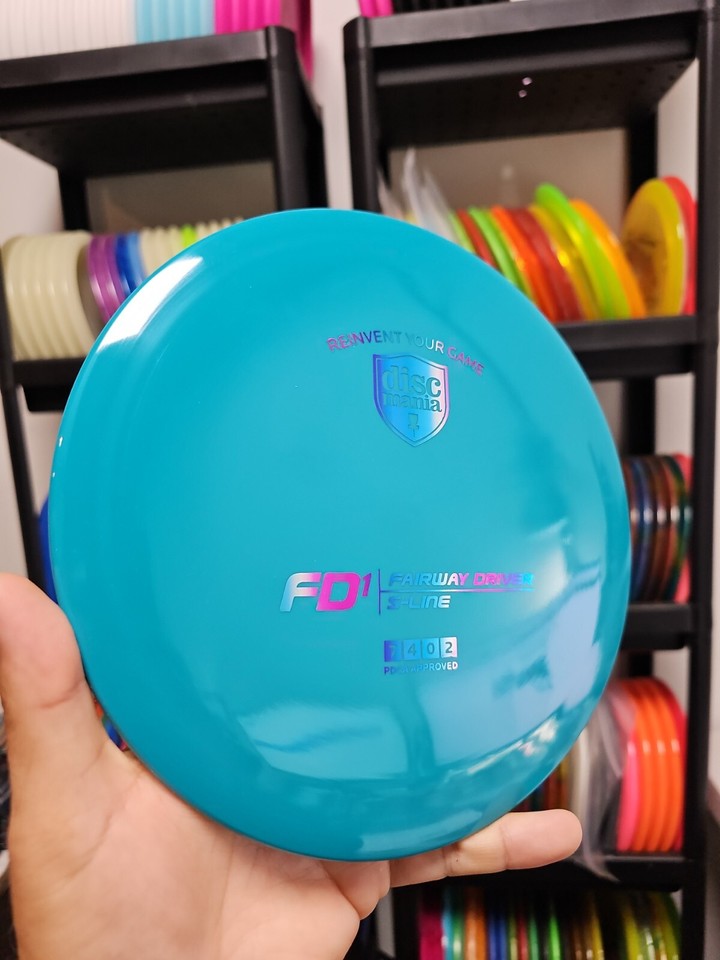 Discmania Discs S-Line Fd1 Blue Green 172g Disc Golf Driver | eBay