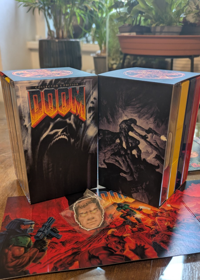 DOOM – COLLECTOR'S EDITION | MC soundtrack boxed set + pin, #1 out of ...