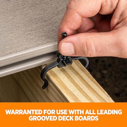 Edge Clip Hidden Deck Fasteners (90 ct) 42928178942| eBay