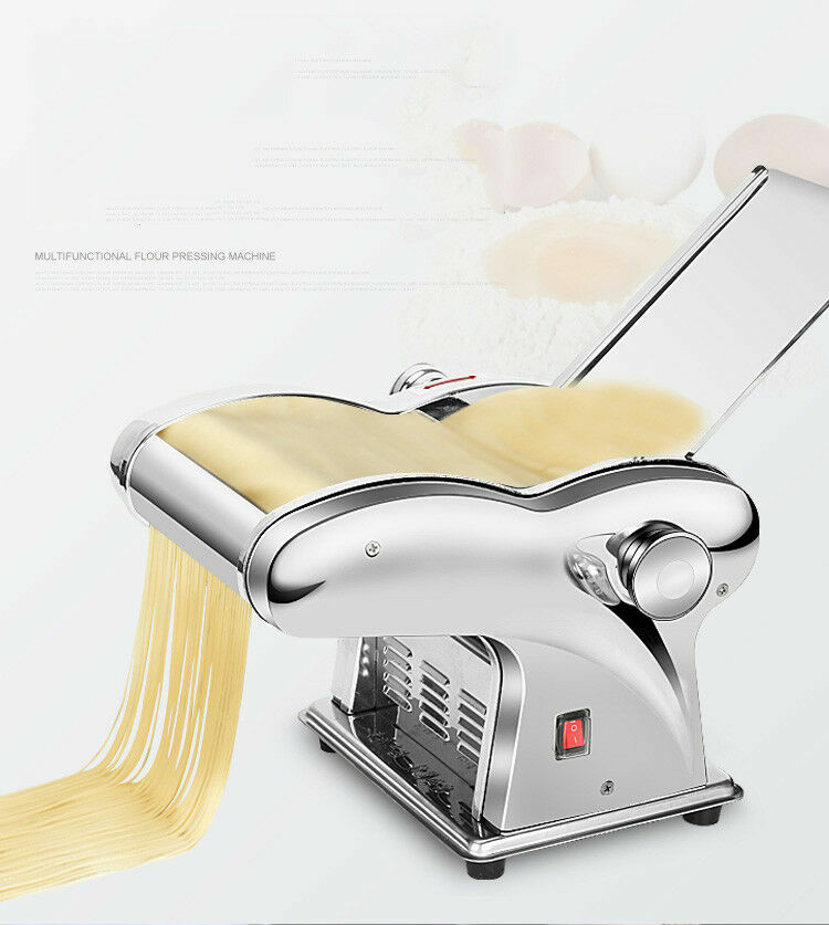 110V Electric Dumpling Dough Skin Pasta Maker Noodles Making Machine ...