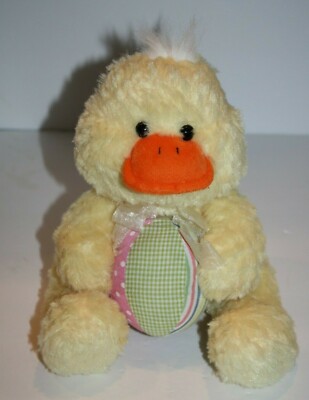 Target Animal Adventure Easter Duck 9" Holds Egg Plush Stuffed Soft Toy ...