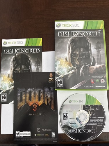 Dishonored - Xbox 360 - CIB Complete In Box Tested Works Great ...