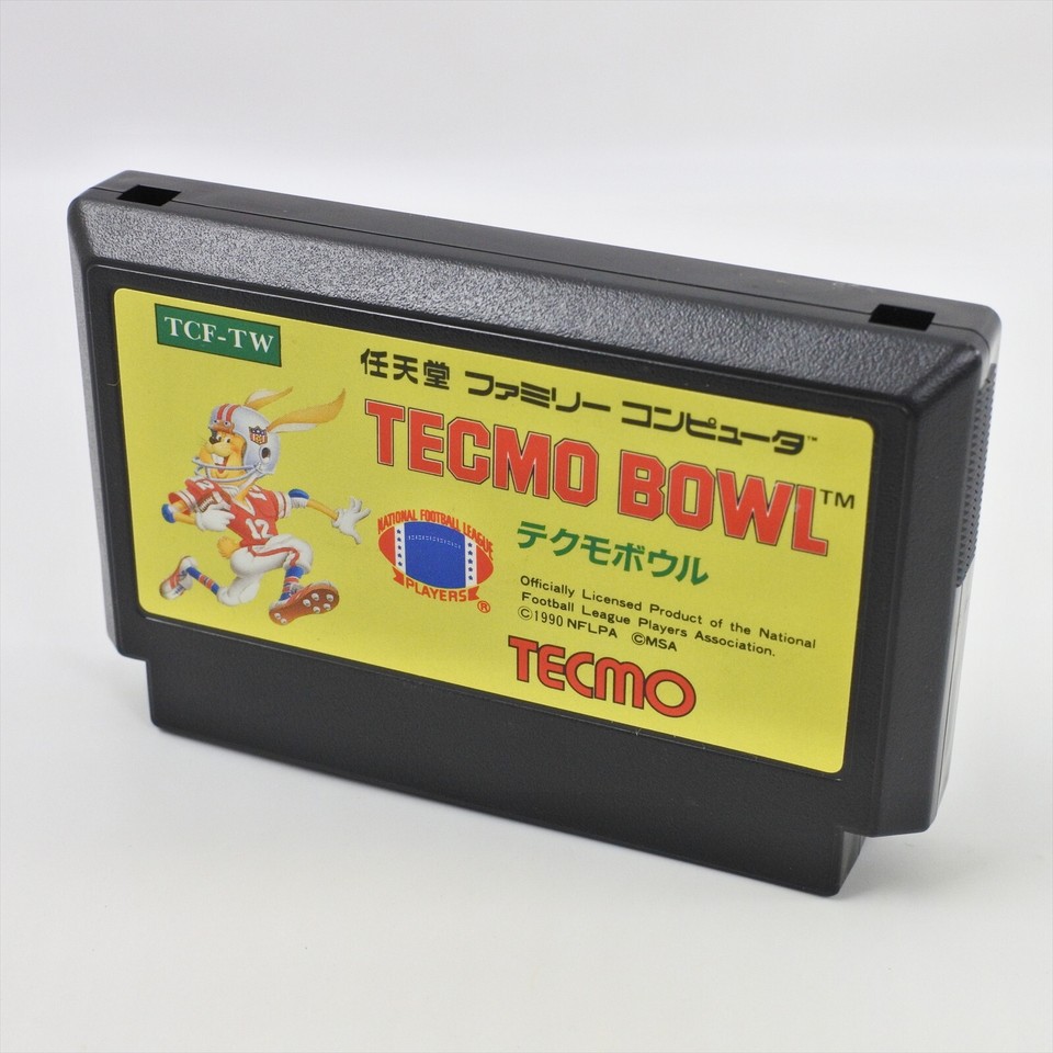 TECMO BOWL Famicom Nintendo 1989 fc 4960677250138| eBay