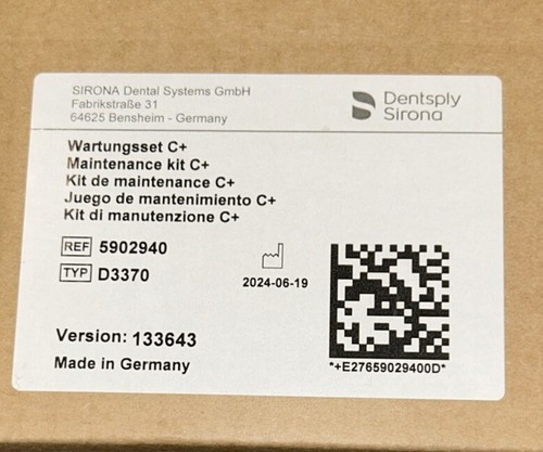 Sirona ,Wartungsset ,geeignet für C1 bis C4 / C1+ bis C5+ / M1 ...