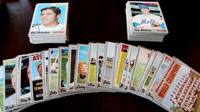 1970 topps baseball cards #651 and up, complete your set, HIGH NUMBERS ...