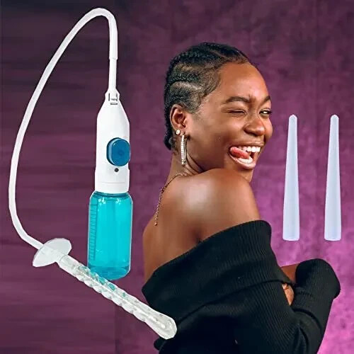 KYZETJD Back-Flow Enema Bottle Kit Anal Douche Cleaner for Men Women ...