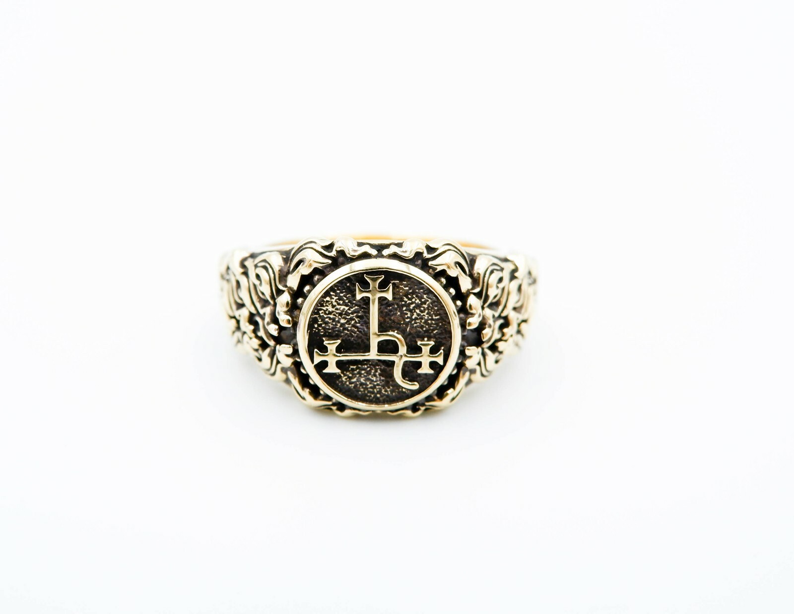 Sigil of Lilth Ring Solomon Demon Lilith Occult Brass Jewelry Size 6-15 ...