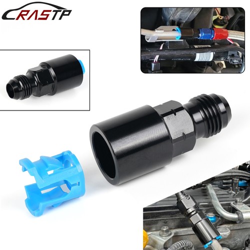 LS LS1 LS3 6AN to 3/8” Hose Quick Connect Fuel Rail Line Adapter ...