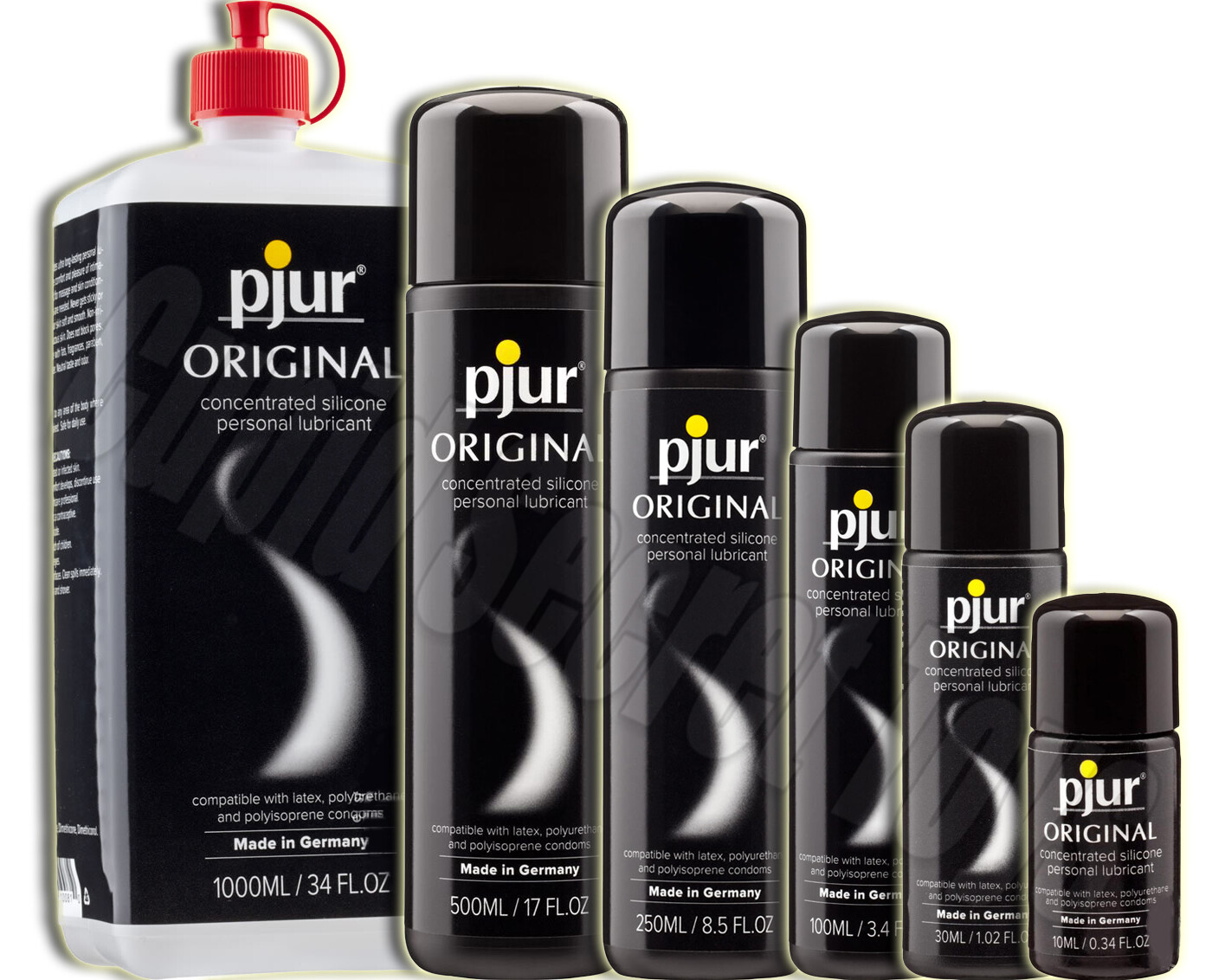 pjur Original Bodyglide Silicone Based Lubricant Premium Sex Lube Long ...