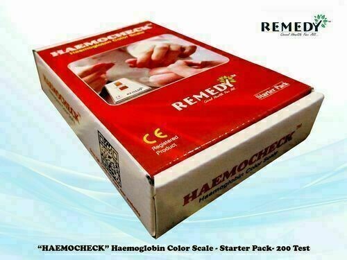 HEMOCHECK: Hemoglobin Color Scale Kit- 200 Test Pack - Starter Kit | eBay