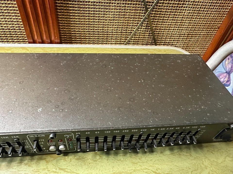 DOD SR430QX DUAL CHANNEL RACK MOUNT 15-BAND GRAPHIC EQUALIZER , TESTED ...