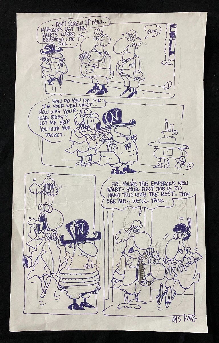 Duck Edwing Original comic gag art - MAD Magazine | eBay