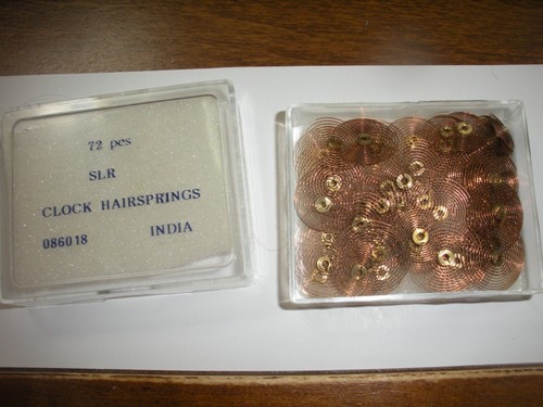 68X Alarm Clock Hairsprings Assortment Clock Repair Hair Springs | eBay