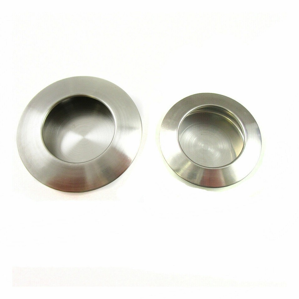 STAINLESS STEEL RECESSED HANDLES DRAWER CABINET SLIDING UK | eBay UK