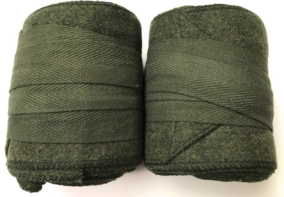 WWI IMPERIAL GERMAN FIELD GREY WOOL PUTTEES BOOTS WRAPS-XL | eBay