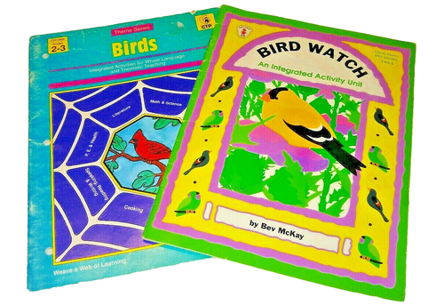 BIRDS Workbooks Lot Nature Watch Logs Language Arts Science Homeschool ...