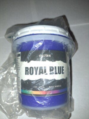 Ecotex Royal Blue Screen Printing Ink | eBay