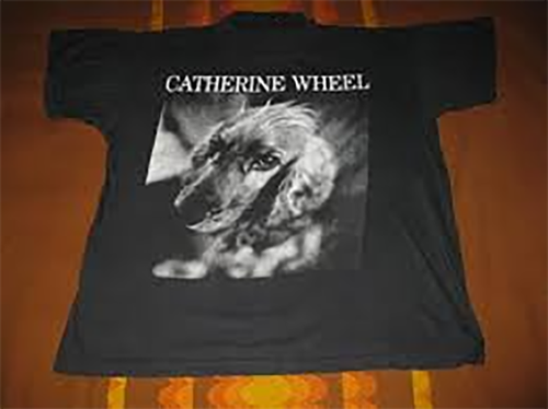 VTG Catherine Wheel band black T-shirt Unisex All sizes 1F1923 | eBay