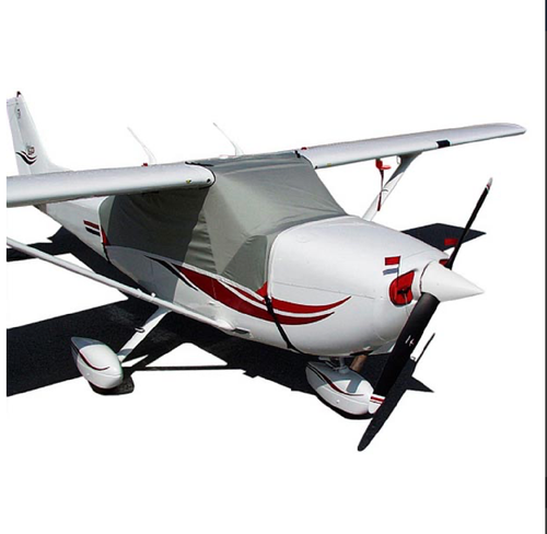 NEW Bruce's custom covers Fly-away Cessna 172 182 177 windshield cabin ...