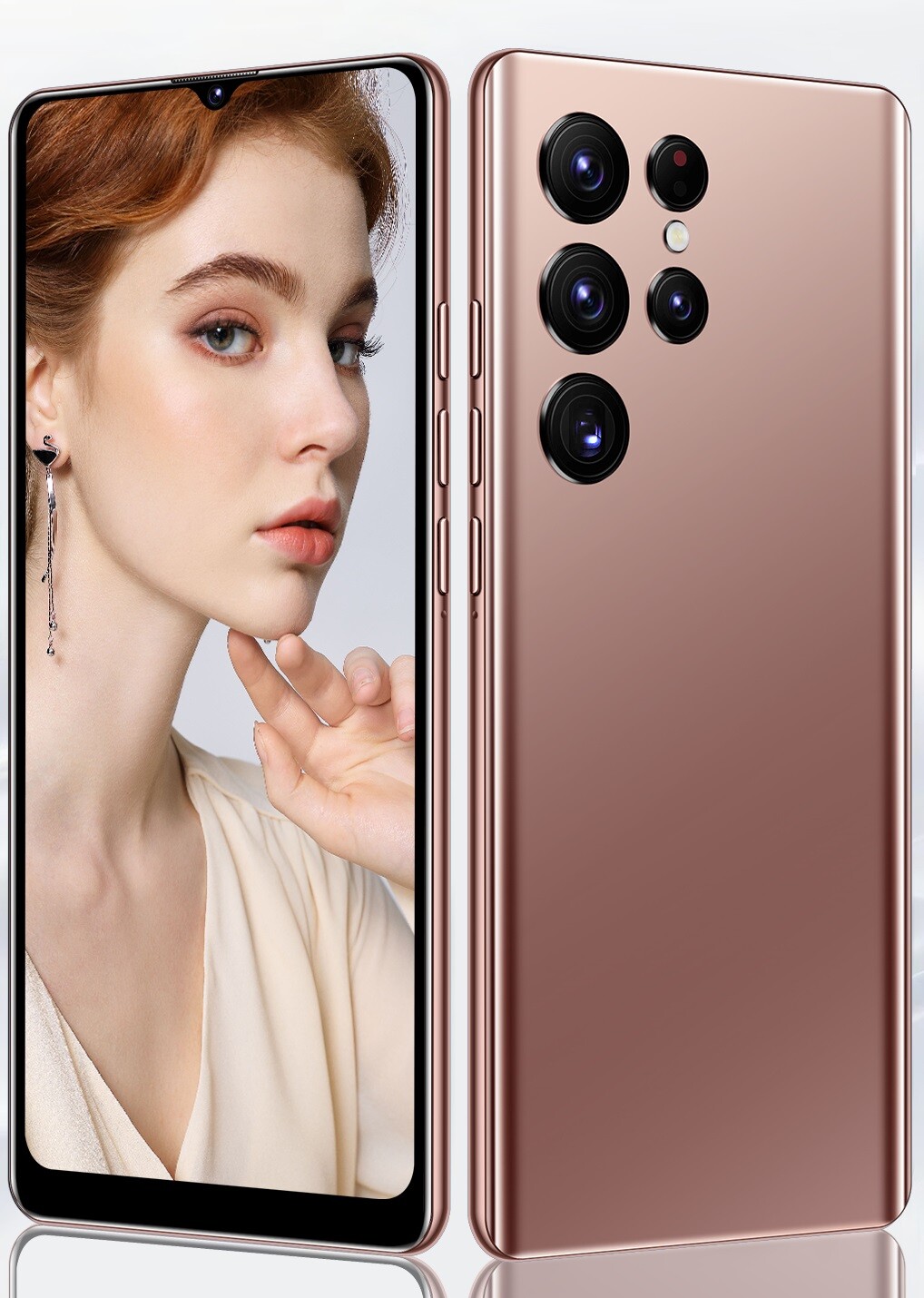 NEW Unlocked S22 Ultra 4G Android Cheap Cell Phone 4+64GB Unbranded ...