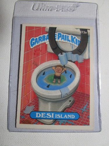 1987 il Kids GPK Series 9 A #373a Desi Island | eBay