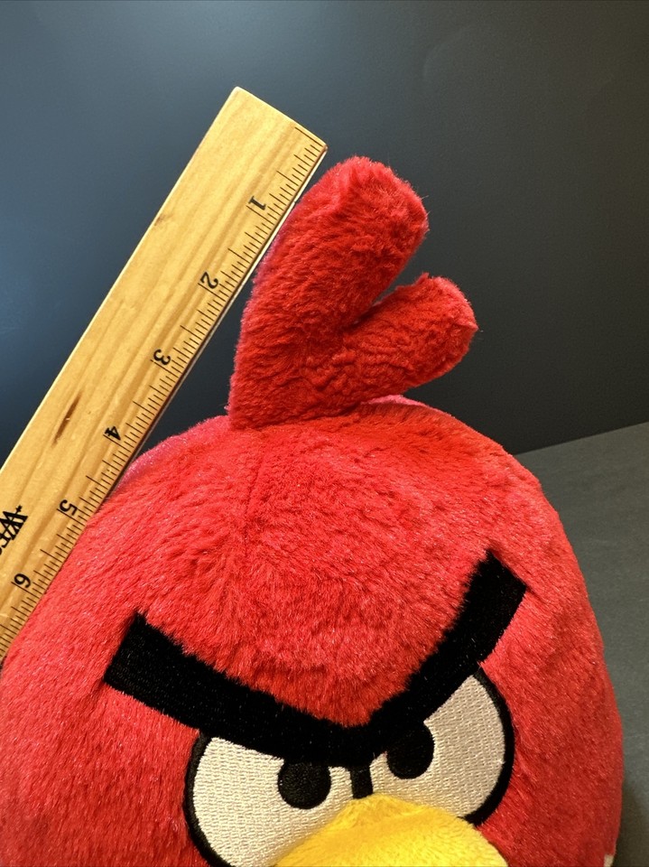 Angry Birds Red Terence Plush Bird 9in 2010 clean fast shipping ...