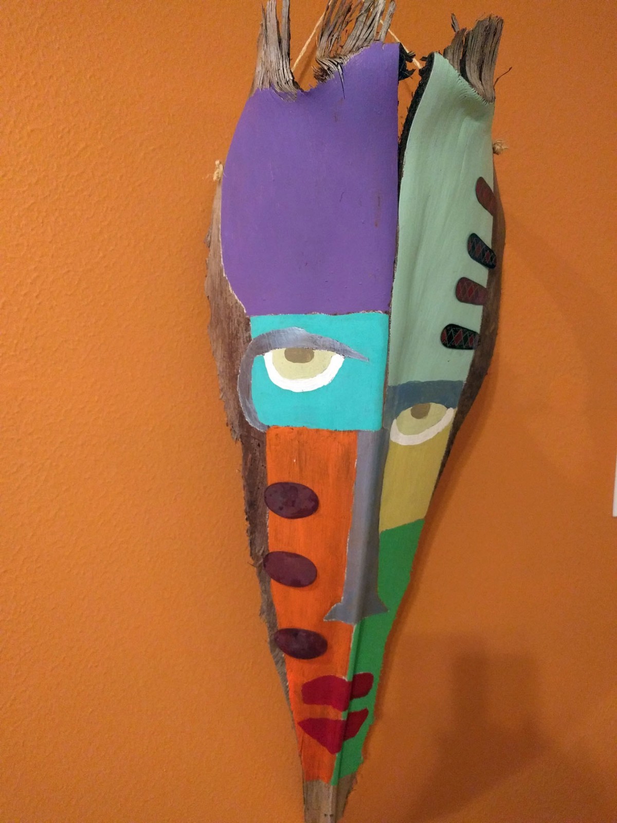 HAND PAINTED PALM TREE FROND WALL ART PALM FROND ART | eBay