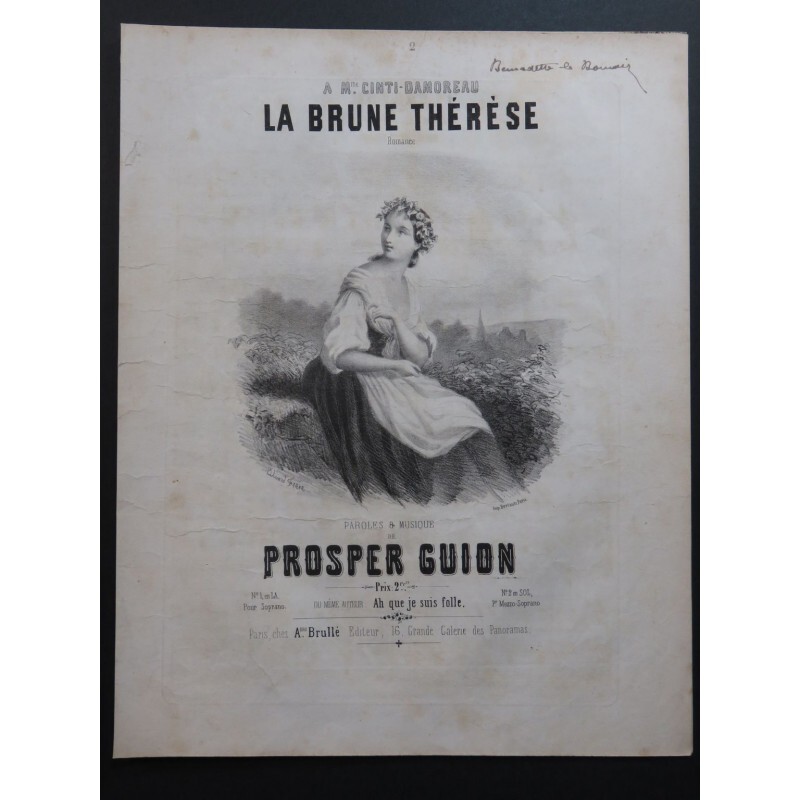 Guion Prosper The Brown Therese Singer Piano ca1840 | eBay