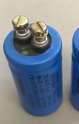 Capacitors - Screw Terminals