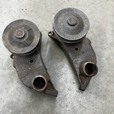 NOS 8ba Flathead Ford Water pumps Pair Wide Belt 1950 1951 1952 | eBay