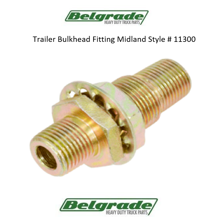 Trailer Bulkhead fitting Midland Style # 11300 | eBay