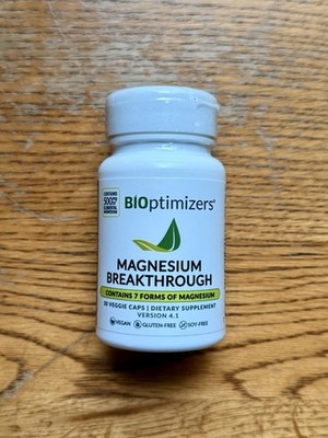 Bioptimizers Magnesium Breakthrough 4.1 ~ 7 essential forms 30 capsules ...