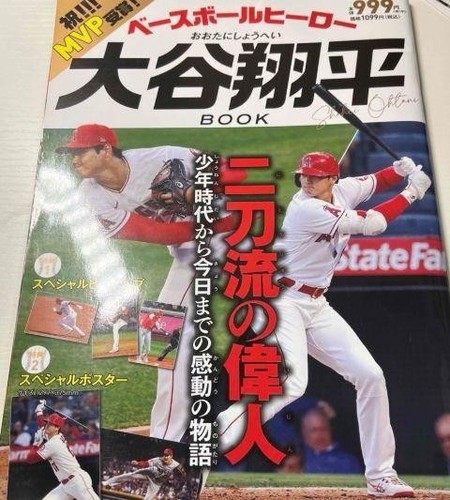 Baseball Hero Otani Shohei Book 5p | eBay
