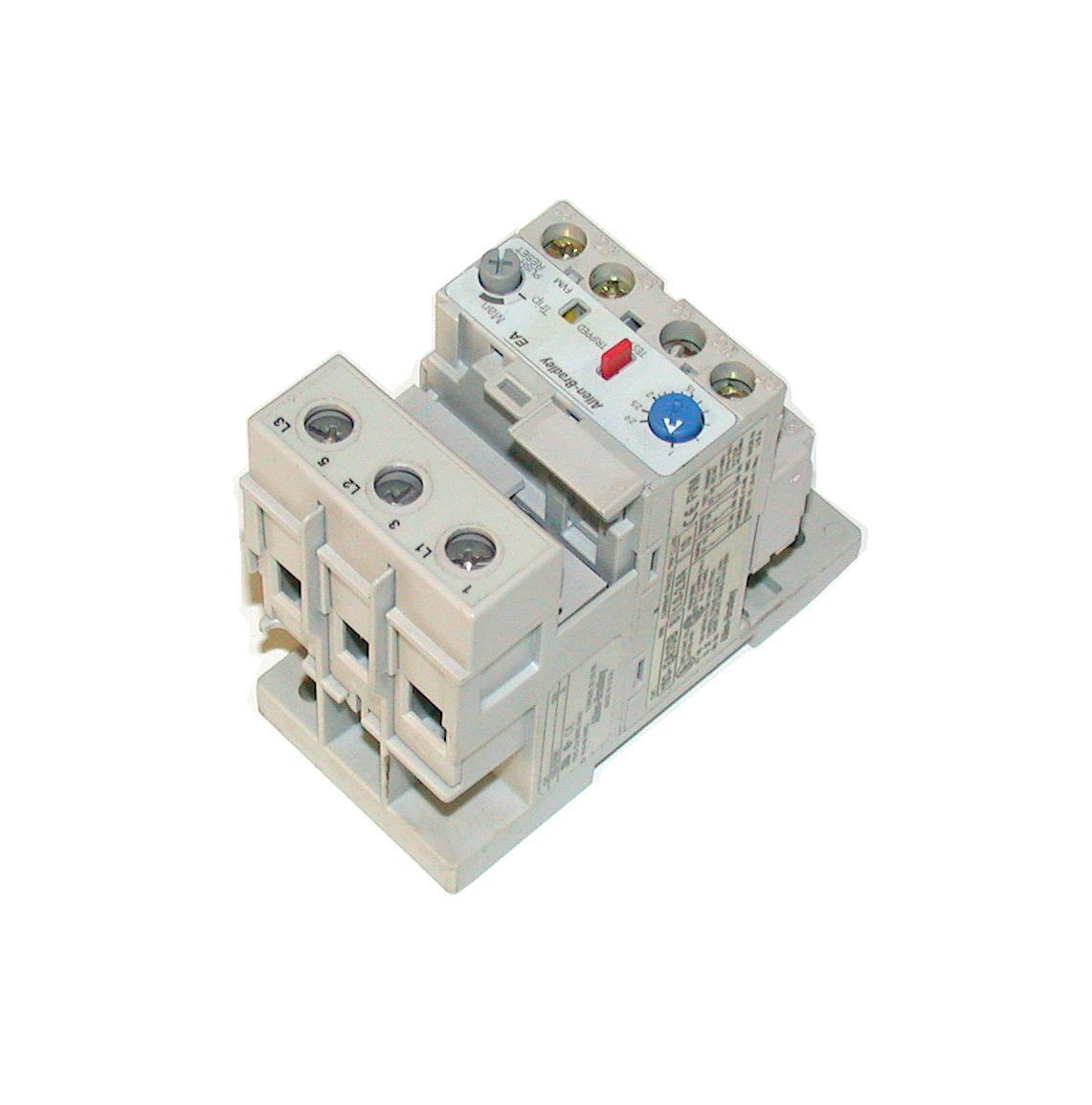 ALLEN BRADLEY MOTOR OVERLOAD RELAY 1-2.9 AMP MODEL 193-EA1DB | eBay