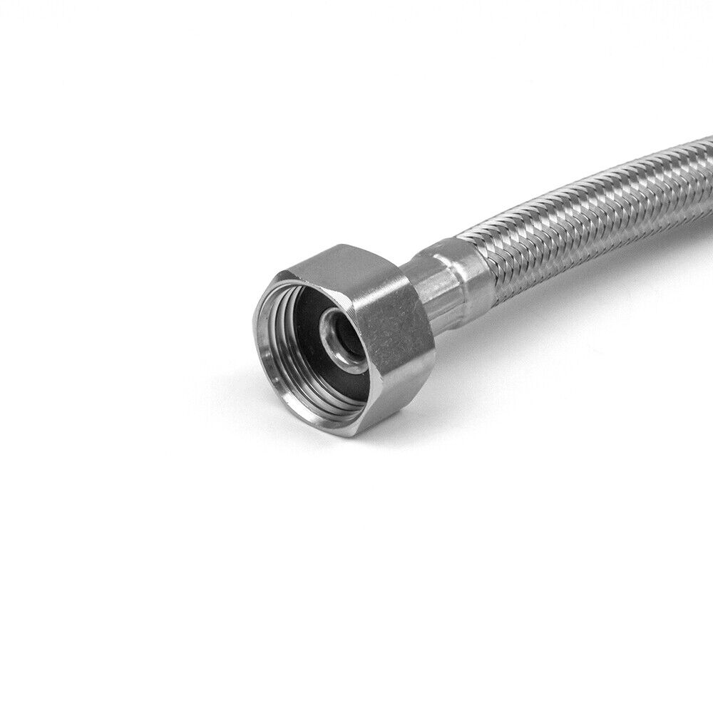 Flexible Tap Connector 1/2" BSP x 1/2" BSP Elbow Lengths (200mm to ...