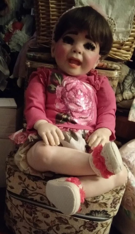 Stunning Large Reborn Baby Toddler Doll Realsitic Artist Donna Rupert ...