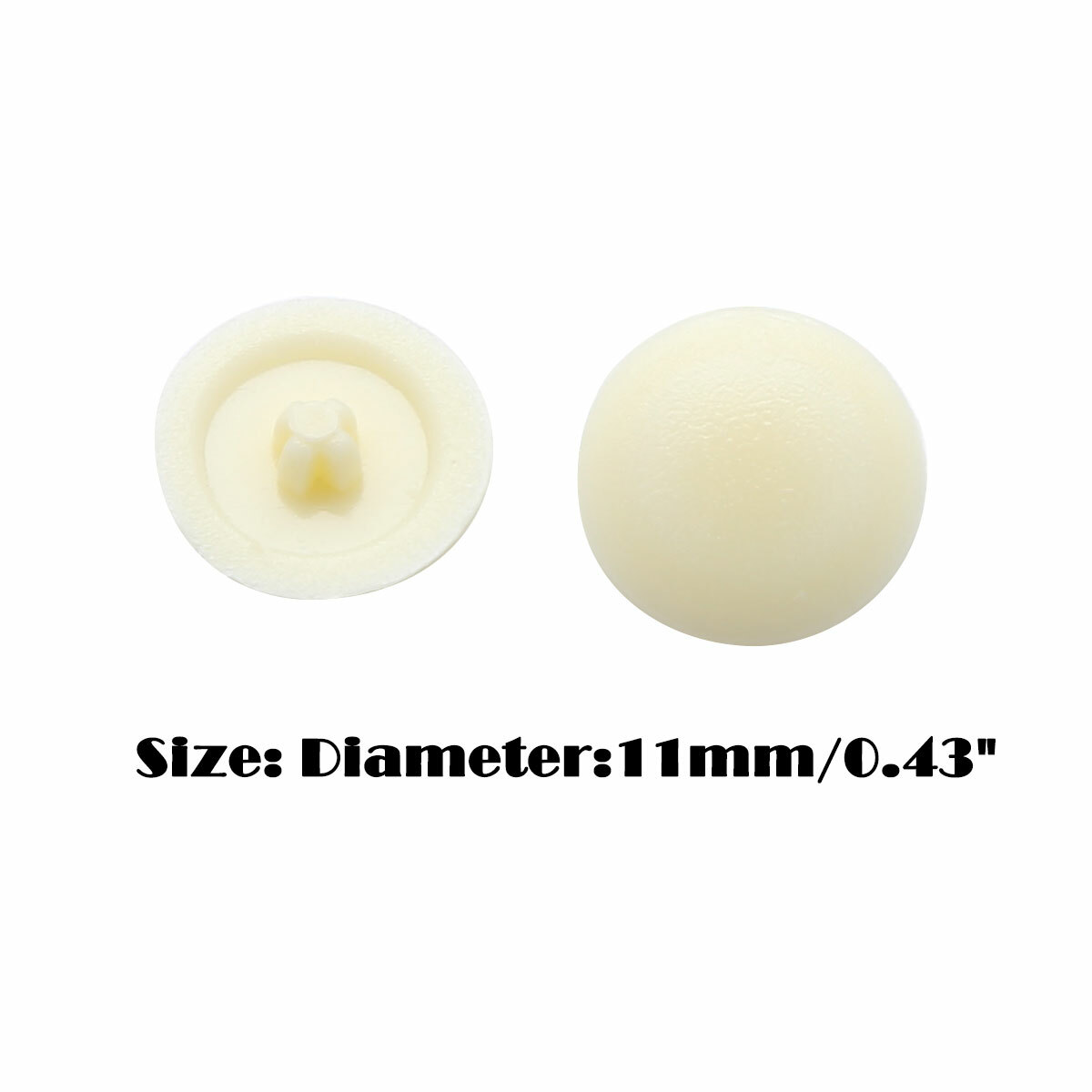 100 PACK PLASTIC SELF-TAPPING HOLE SCREW COVER CAPS SMALL FOR PHILLIPS ...