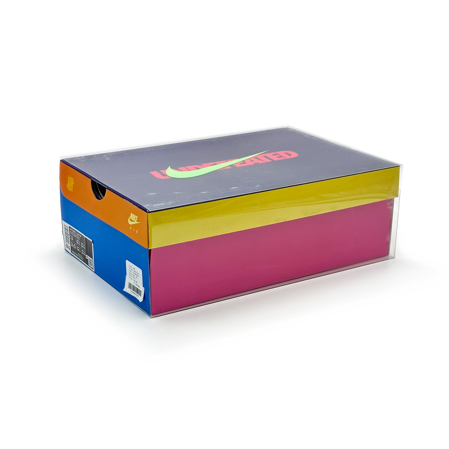 DV5255-500 Nike Air Force 1 Low SP Undefeated Multi-Patent Wild Berry ...